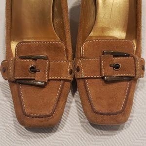 Cole Haan | Shoes | Cole Hahn Suede Heels | Poshmark